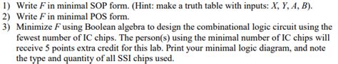 Solved Discussion A Combinational Logic Circuit Is To Be Chegg