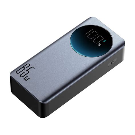 SiGN 65W 30000mAh Pikalataus Powerbank LED näyttö PD QC puhelimelle ja
