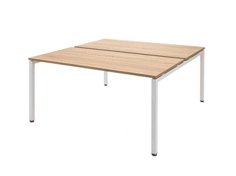 Офисный стол Tour Light для двоих сотрудников 140 x 143 см от ...