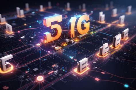 Premium Photo 5g Communication Technology Of Internet Network