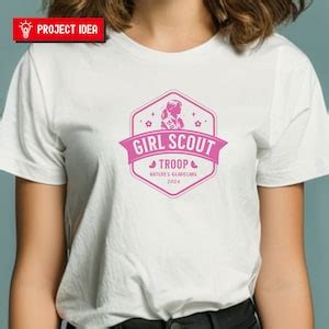 Girl Scout Troop Svg Shirt Design DYI Custom SVG Camping Svg Scout