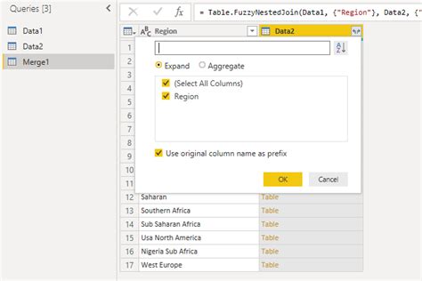 Fuzzy Matching In Power Bi Power Query Data Analytics