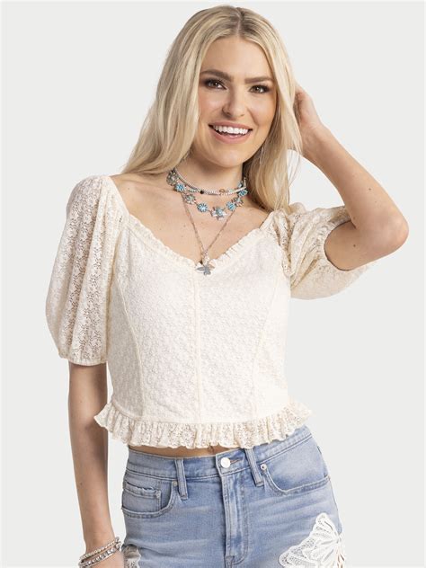 Jessica Simpson Women S Verona Lace Top Sizes XS XL Walmart Com