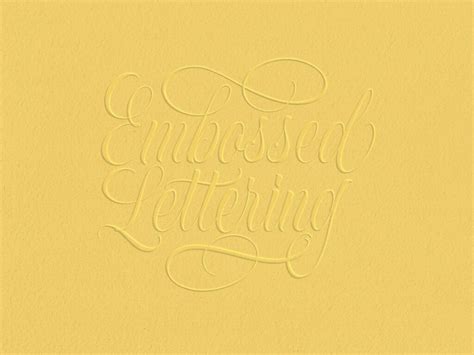 How To Easily Create An Embossed Effect In Procreate Lettering Daily