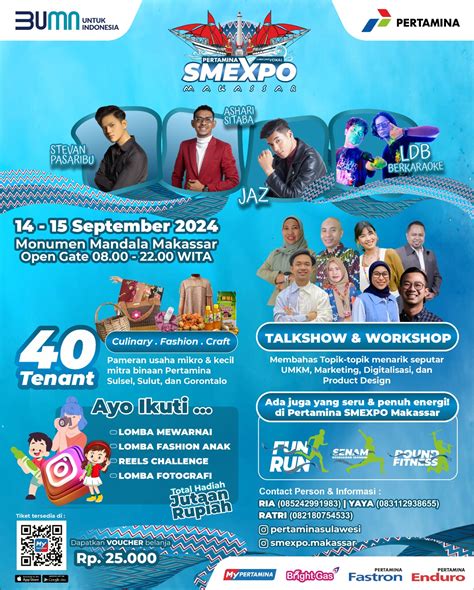 Besok Pertama Kali Smexpo Pertamina Di Makassar Bisnis Sulawesi