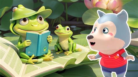 Chú Ếch Con Học Bài Ca Nhạc Hoạt Hình Thiếu Nhi Wolfoo Vui Nhộn Sôi