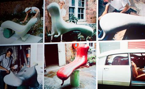 Marc Newson Working On A Lockheed Lounge Chaise Lounge Lounger Daybed