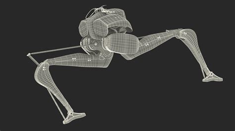 Cassie Robot Blue Rigged 3d Turbosquid 2195773