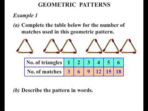 Th Grade Geometric Patterns Free Worksheets Samples