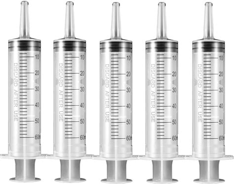 Gotrust 60ml Suction Syringe Set For Fluid And Nutrient India Ubuy