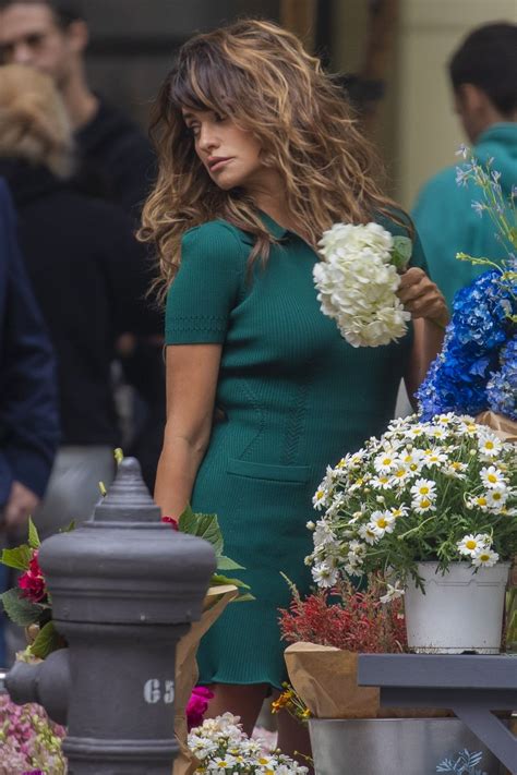 Penelope Cruz Filming A Commercial In Madrid 05302023 • Celebmafia