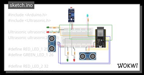 TI Parada De Bus Wokwi ESP STM Arduino Simulator