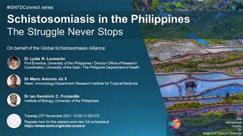 Isntd Gsa Webinar Schistosomiasis In The Philippines The Struggle