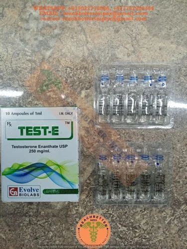 Test E Testosterone Injection Ip 250 Mg At Rs 45 Vial In Nagpur Id