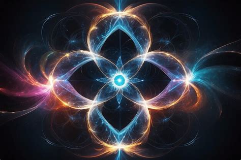 Premium Photo Abstract Quantum Energy