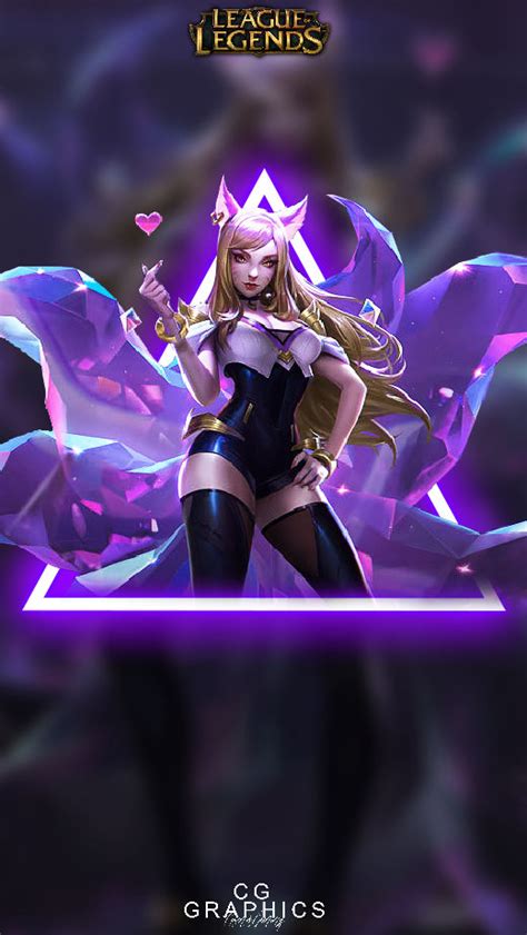 Ahri Kda Popstars Wallpaper By Cosmos Arts On Deviantart