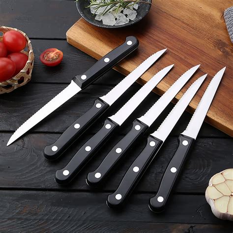 Serrated Steak Knife Set