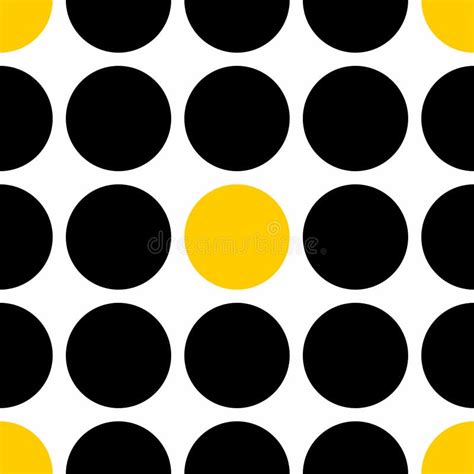Yellow Background White Polka Dots Stock Illustrations 5214 Yellow