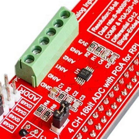 Module 33v Ads1115 Adc For Raspberry Pi 32bi2c Rpi Ads1115 Adc