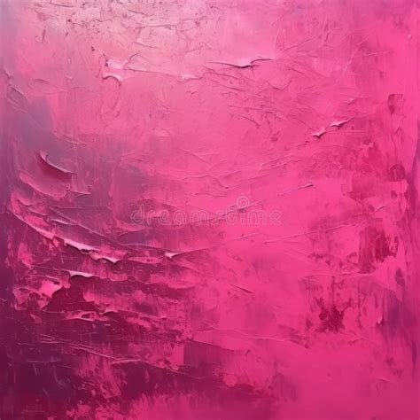 Vibrant Textured Acrylic Abstract Artwork In Raspberry Hues Stock Illustration Illustration Of