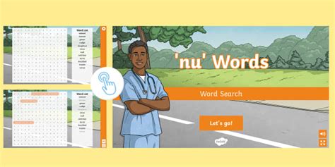 Nu Words Interactive Word Search Teacher Made Twinkl