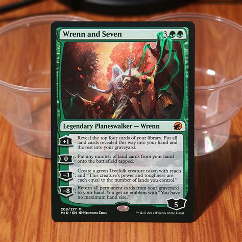 Wrenn And Seven Innistrad Midnight Hunt Mid Magic The Gathering