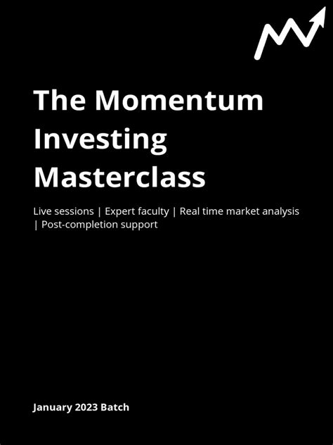 January Batch Masterclass Pdf Technical Analysis Stocks