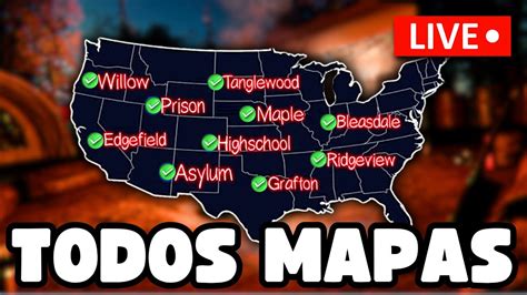 🔴jogando Todos Os Mapas Por Que Dia 25 TerÁ Um Novo Mapa Phasmophobia