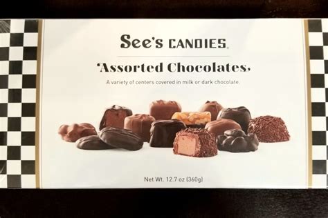 Sees Candies Assorted Chocolates The Little Traveler
