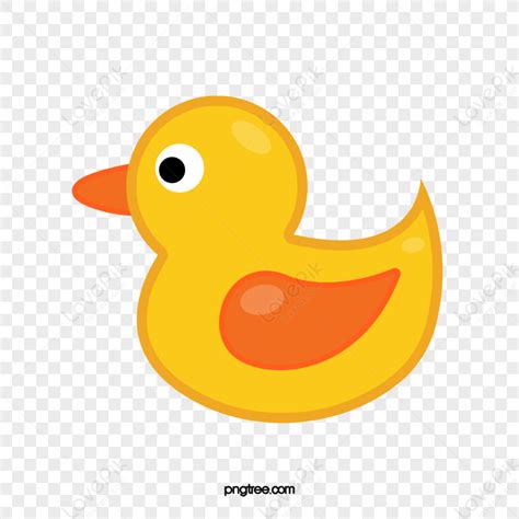 벡터 노란색 작은 오리 일러스트 아기가 장난감을 소재오리 매체아기 완구 Png 일러스트 무료 다운로드 Lovepik