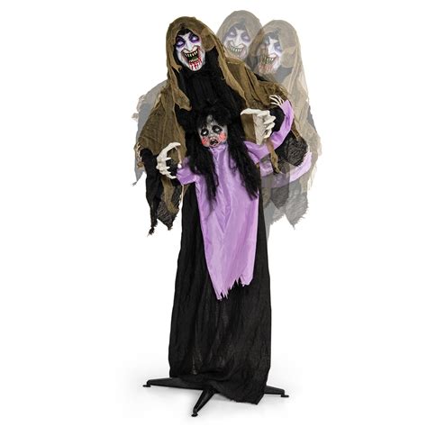 Costway Lighted And Animated Halloween Decoration 63 Outdoor