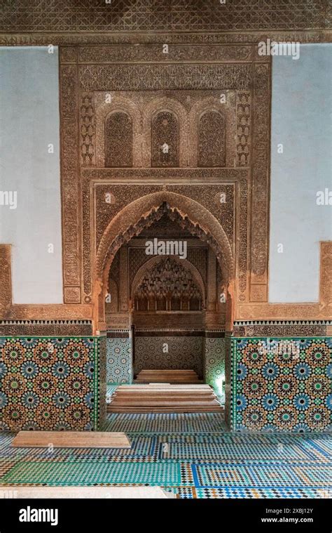 Marrakesh Morocco 23 March 2024 Typoical Moroccan Architecture
