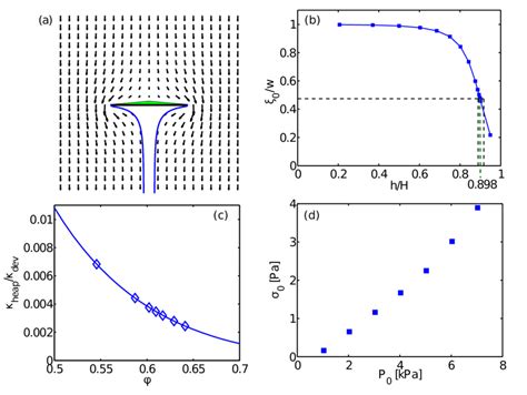 Figure S5 A Simulated Depth Averaged Velocity Field The Two Solid