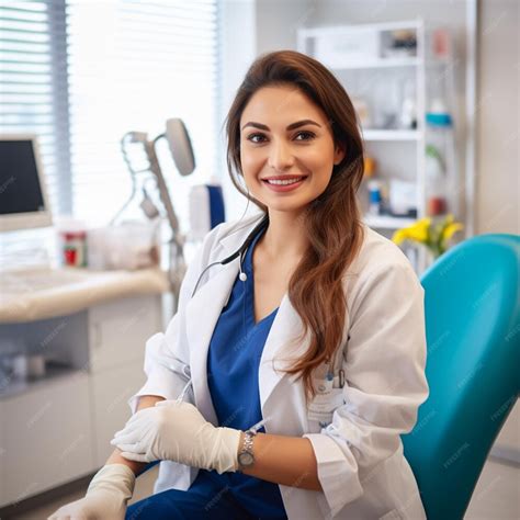 Premium Ai Image A Doctor Setting In A Hospital Clinic Advice