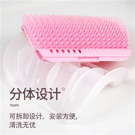 猫咪蹭毛器猫蹭脸器猫抓板蹭痒器墙角猫挠痒猫咪玩具自嗨解闷用品虎窝淘
