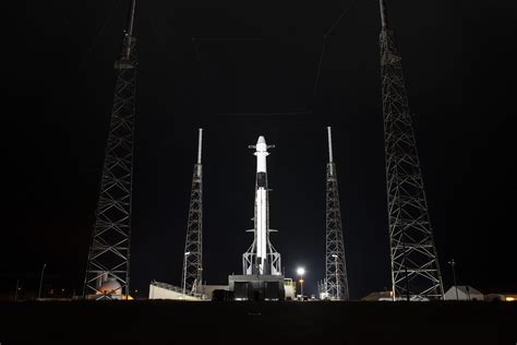 Spacex Test Fires Rocket For Next Dragon Cargo Ship Launch For Nasa Space