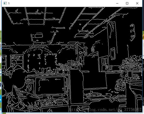 Opencv34调用摄像头canny算子提取轮廓c Opencv Canny提取轮廓 Csdn博客