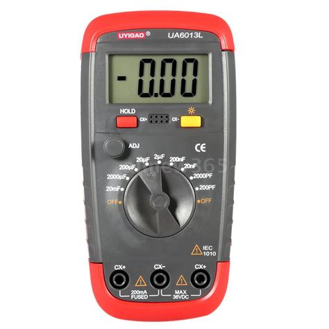 UYIGAO UA6013L High Precision Digital LCD Capacitor Capacitance Meter
