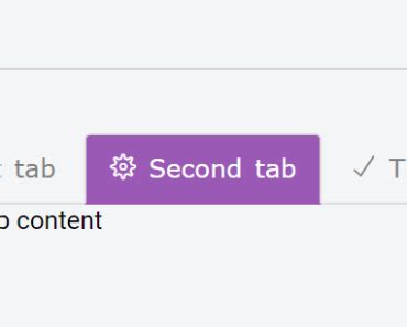 Vue Tabs Component With Active Line Vue Script