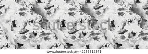 Grey Science Texture White Seamless Background Stock Vector Royalty