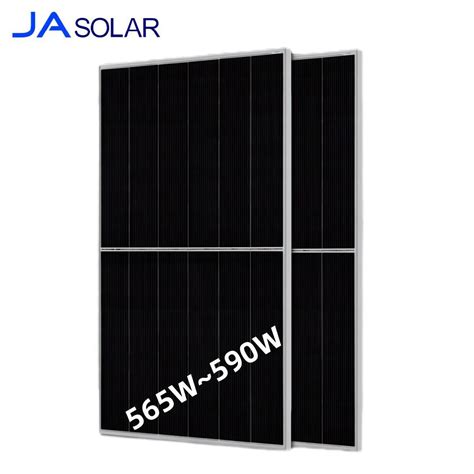 Maximum Power 25 Years Warranty Half Cell Photovoltaic Jam72D40 575 MB