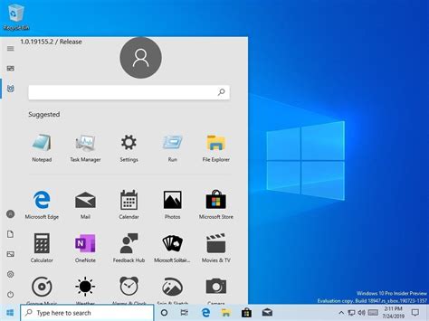 Leaked Windows Build Shows A New Start Menu Layout Neowin
