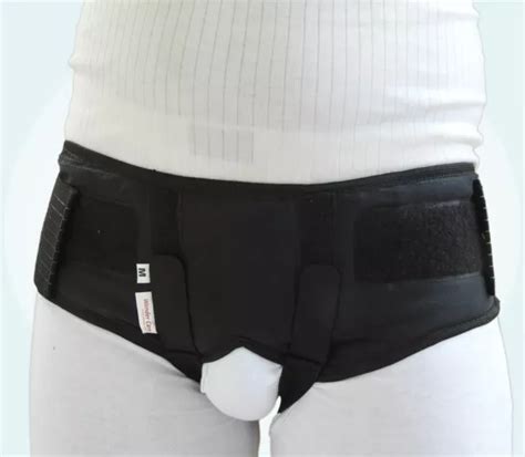 Double Inguinal Hernia Belt Groin Support Truss Brace Underwear For Men
