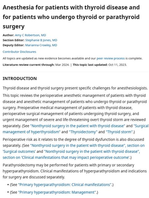 Thyroid Surgery Uptodate Pdf Hyperthyroidism Thyroid Disease
