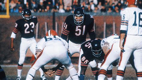 Dick Butkus Fearsome Hall Of Fame Chicago Bears Linebacker Dies At 80