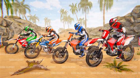 offroad bike racing behance