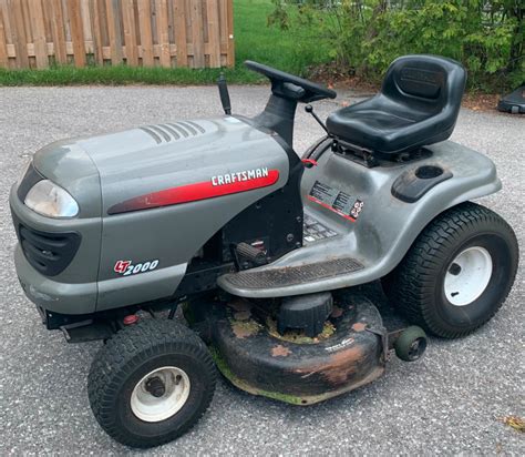 Craftsman Lt2000 Riding Lawn Mower Lawnmowers And Leaf Blowers Oshawa