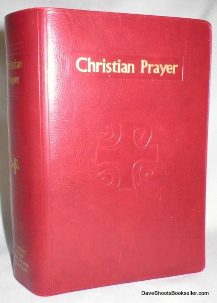 Christian Prayer The Liturgy Of The Hours