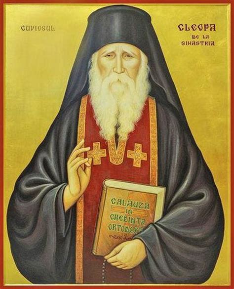 Orthodox Icon Elder Cleopa Of Romania