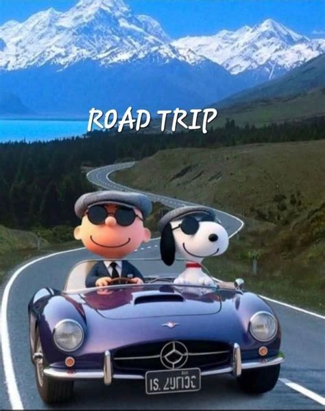 Pin By Libby Trujillo🐾 On Love Snoopy ️ In 2025 Road Trip Trip Snoopy